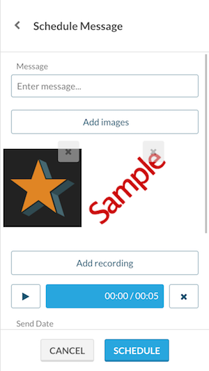 Scheduling messages | TextUp Scheduling messages | TextUp